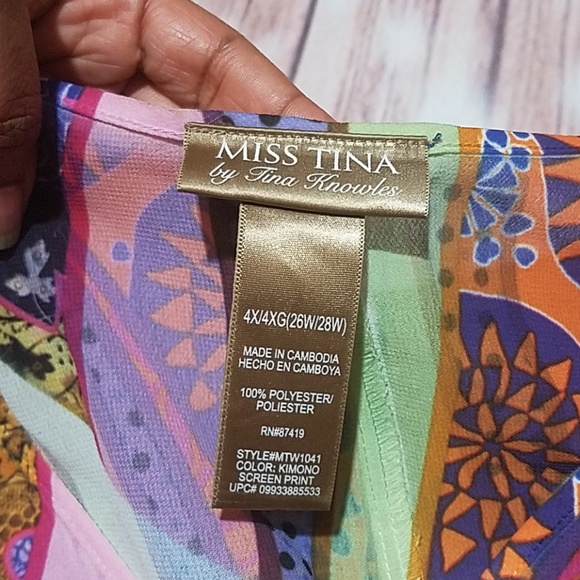 Miss Tina | Tops | Miss Tina 4x Multicolored Batwingtop | Poshmark